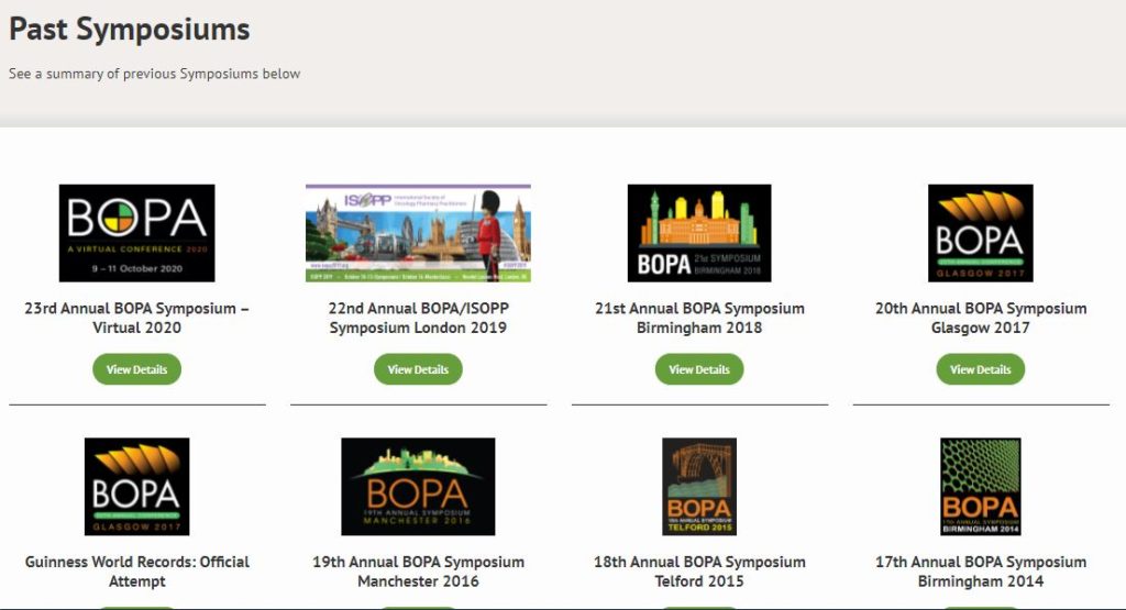 BOPA Conference from 2023 Onwards - Do you want to be involved in the ...