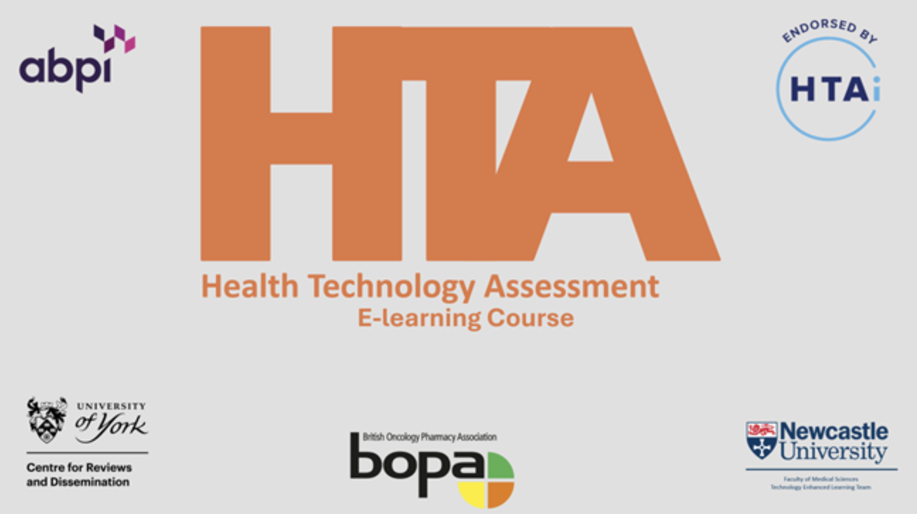 Launch of Bespoke Health Technology Assessment Course - BOPA